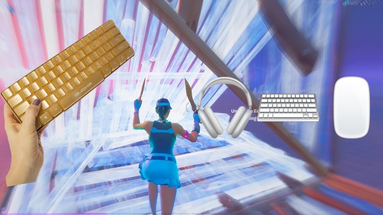 Testing out the Bugha five below keyboard and 60% why are you never use ...