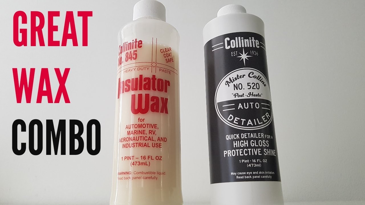 Collinite No. 845 Insulator Wax and Collinite No. 520 Quick Detailer ...