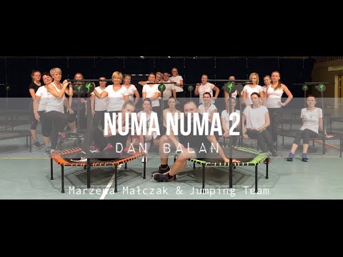 NUMA NUMA 2 - Dan Balan | Marzena Małczak & Jumping Team | Fitness na trampolinach | Jumping fitness