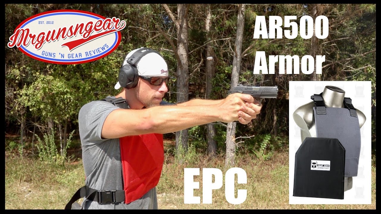 AR500 Armor Emergency Personal Carrier (EPC) Ballistic Armor Test ...