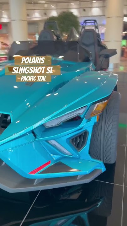 2023 POLARIS SLINGSHOT SL | Pacific Teal - YouTube