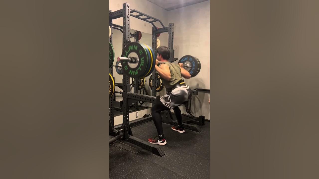 スクワット 150kg 10回 3セット - YouTube