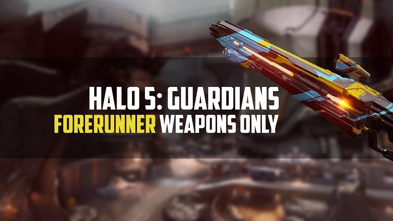 Halo 5: Guardians | Exploring: Forerunner Weapons | Warzone: Assault ...