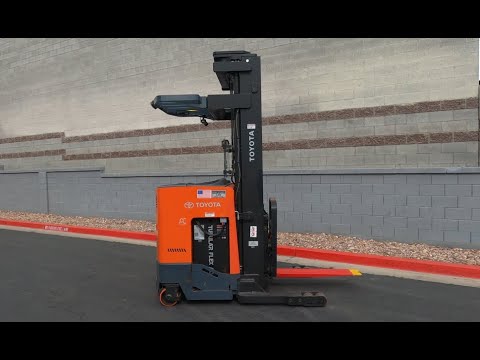 TOYOTA 9BRU23 4,500 lb Electric #2668 - Forklift for sale - YouTube