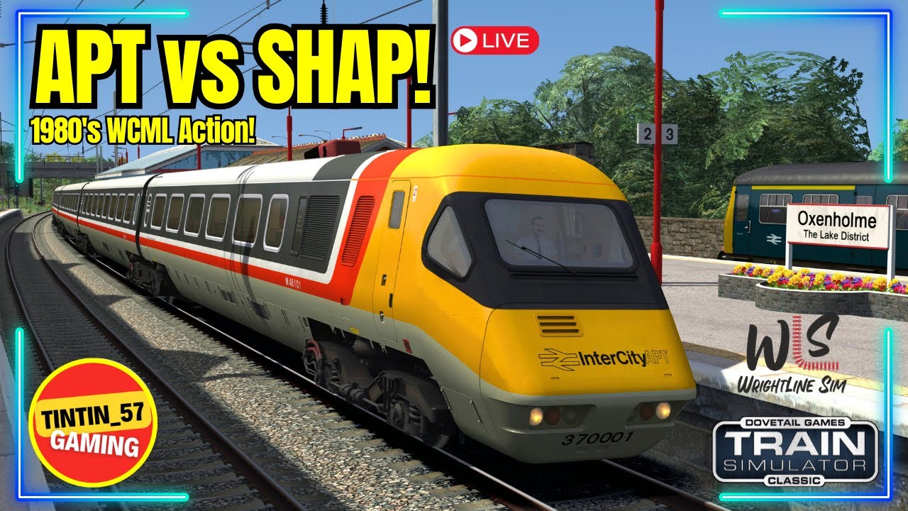 🔴 APT VS SHAP | 1980's WCML ACTION | WRIGHTLINE SIM SCENARIO PACKS ...