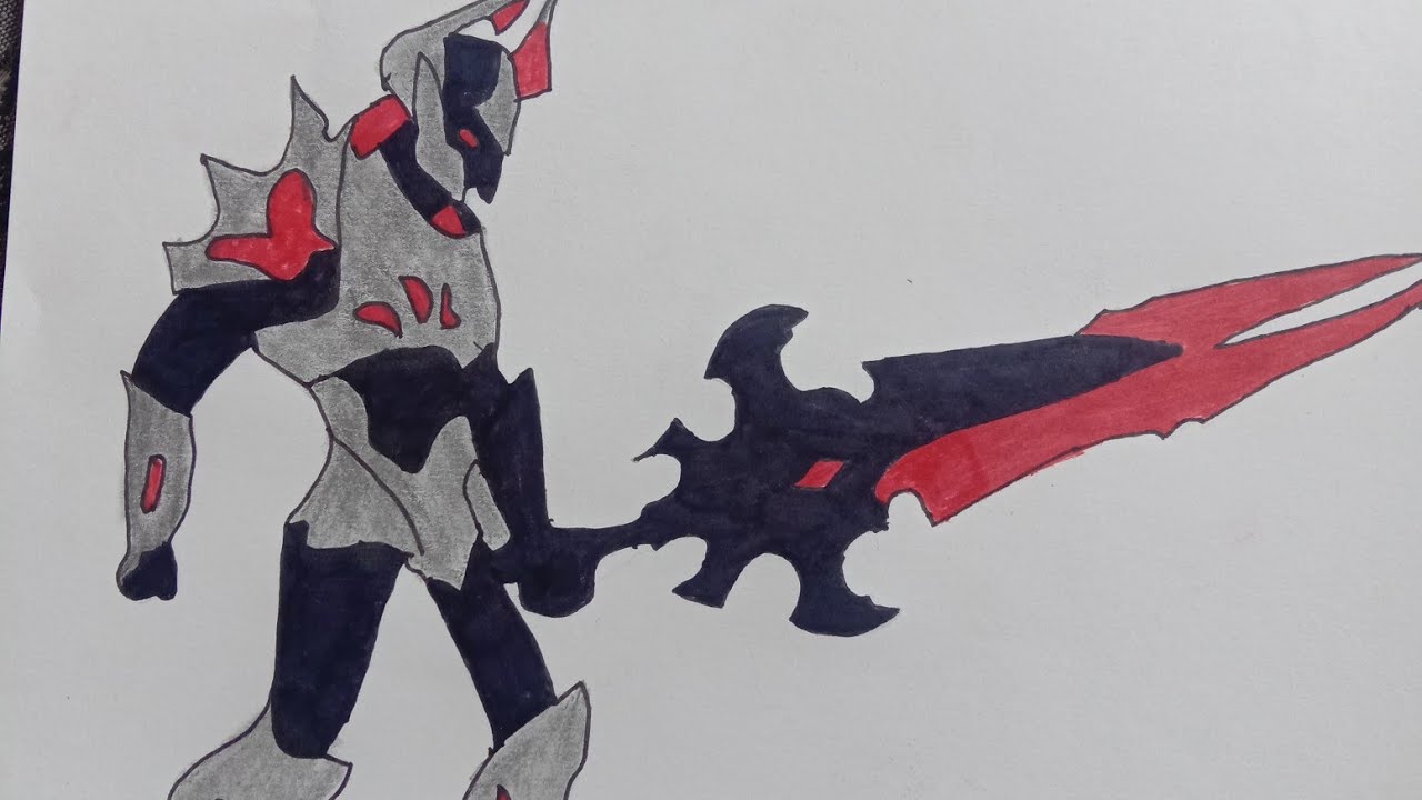 drawing of shadow fight character😎😎 - YouTube