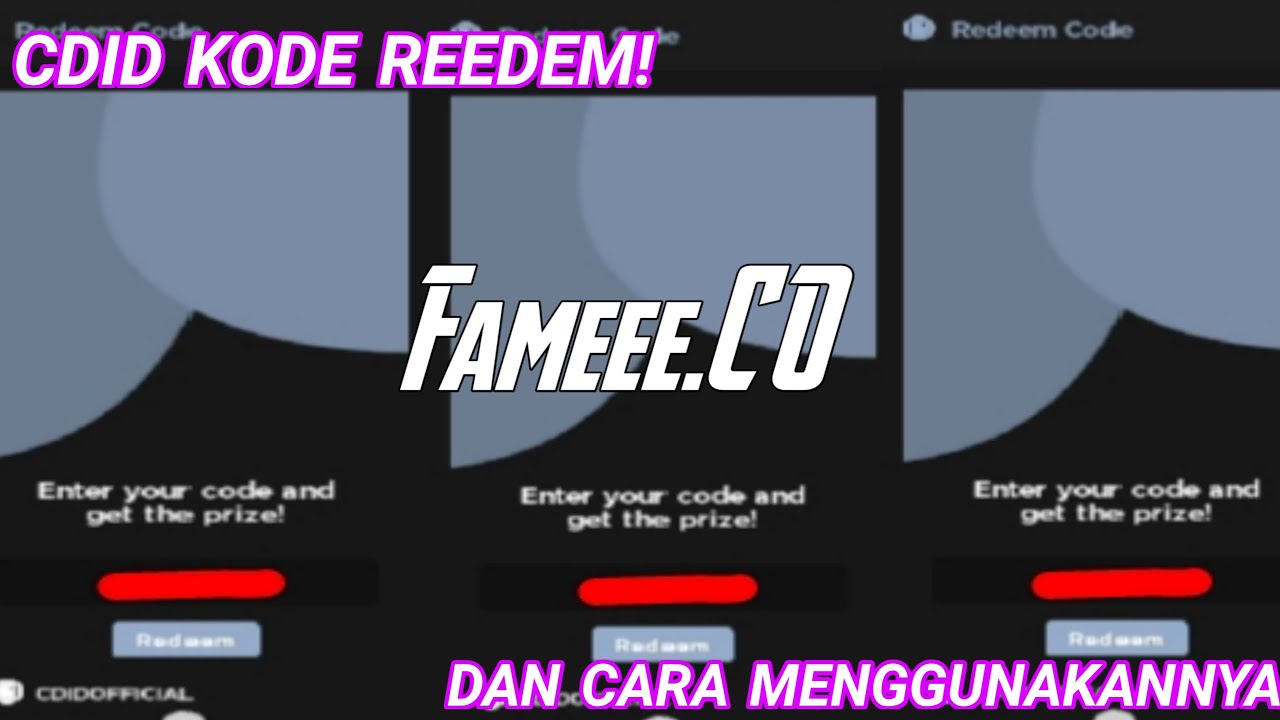 KODE REEDEM CDID NEW REVAMP UPDATE🇮🇩 - YouTube