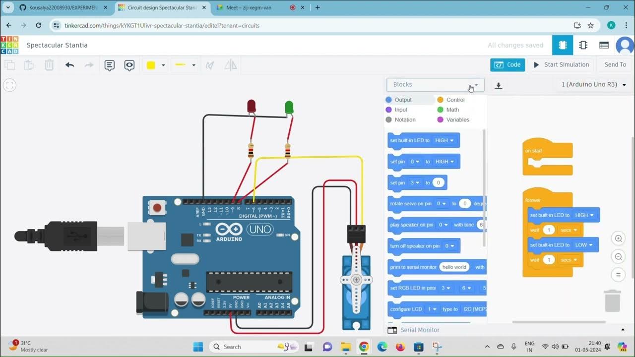 ROBOTICS: Interfacing Analog Output Servo Motor with Arduino - YouTube