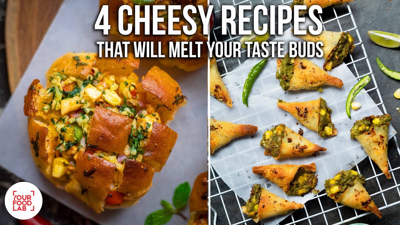 4 CHEESY RECIPES THAT WILL MELT YOUR TASTE BUDS - YouTube