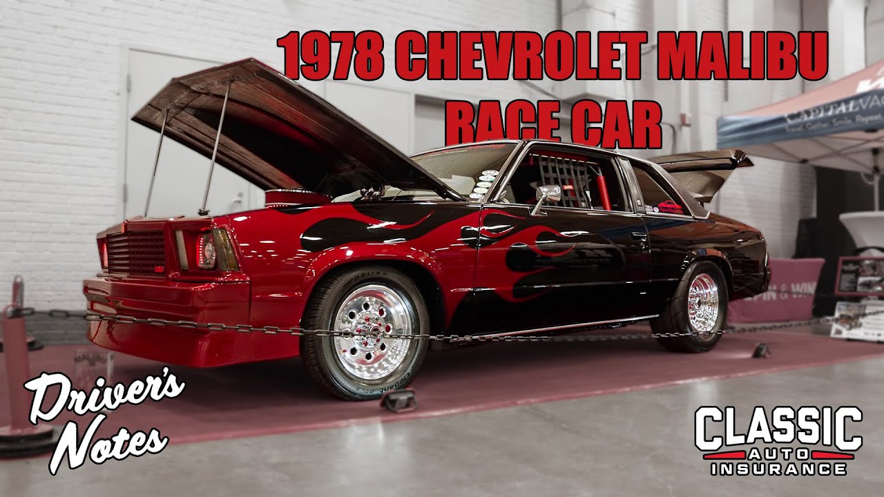 1978 Chevrolet Malibu Classic Drag Racer | World of Wheels - YouTube