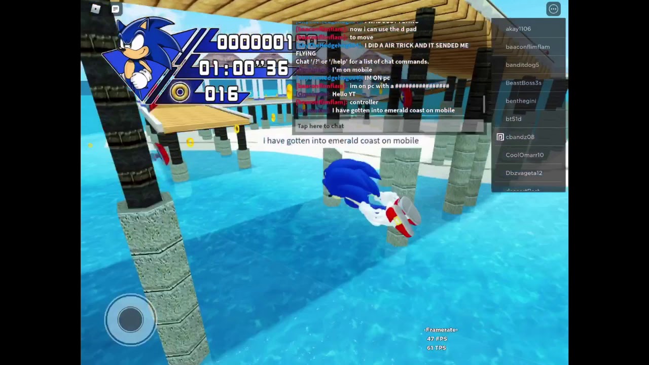 SOA (Sonic Onset Adventure) Emerald Coast on Mobile (read Desc If You ...
