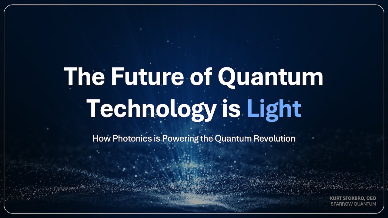 The Future of Quantum Technology is Light | DAVOS Innovation Week ...