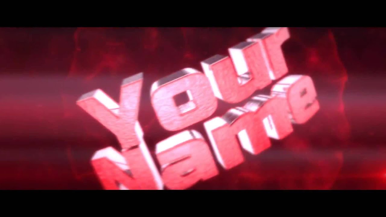 FREE Amazing Red Sync Intro Template After Effects & Cinema 4D - YouTube