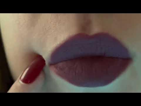 ASMR / Lipstick Application - Mouth Sounds - Tapping - YouTube