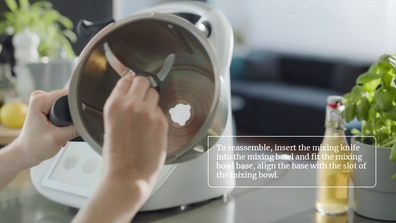 THERMOMIX TM6 HOW TO SERIES 05 HOW TO ASSEMBLE THE THERMOMIX TM6