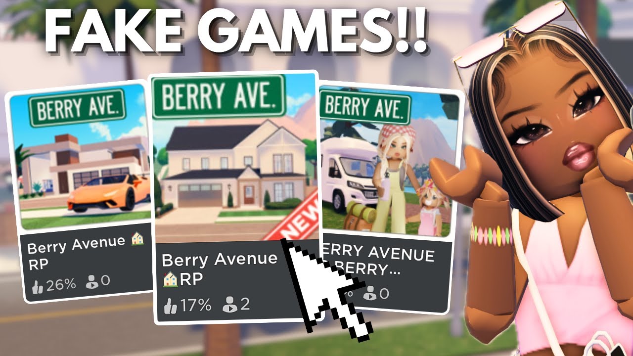 NEW FAST FOOD RESTAURANT?!! 🍔 | playing FAKE BERRY AVENUE RP GAMES… 🏡 ...