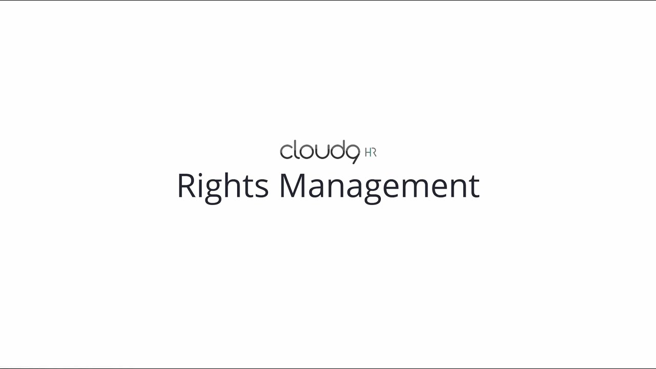 Rights: Rights Management - YouTube