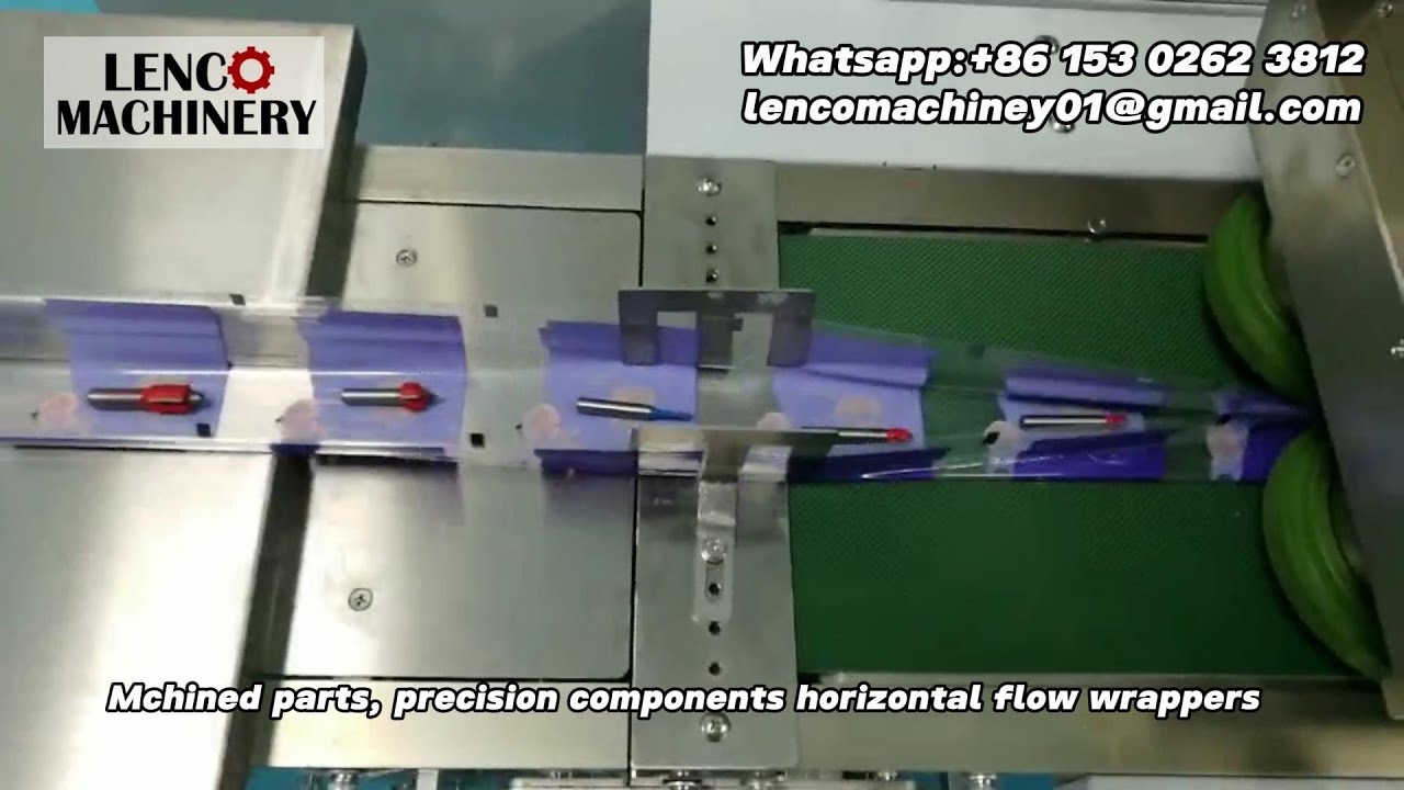 How to pack Machined Parts, Precision components, Horizontal flow ...