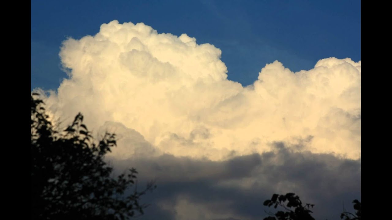 Growing cumulus clouds - YouTube