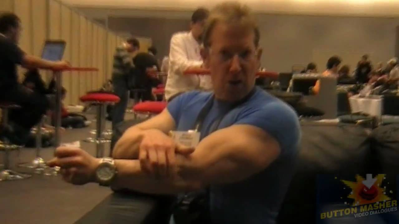 Mr Biceps Expounds the Benefits of ButtonMashing - YouTube