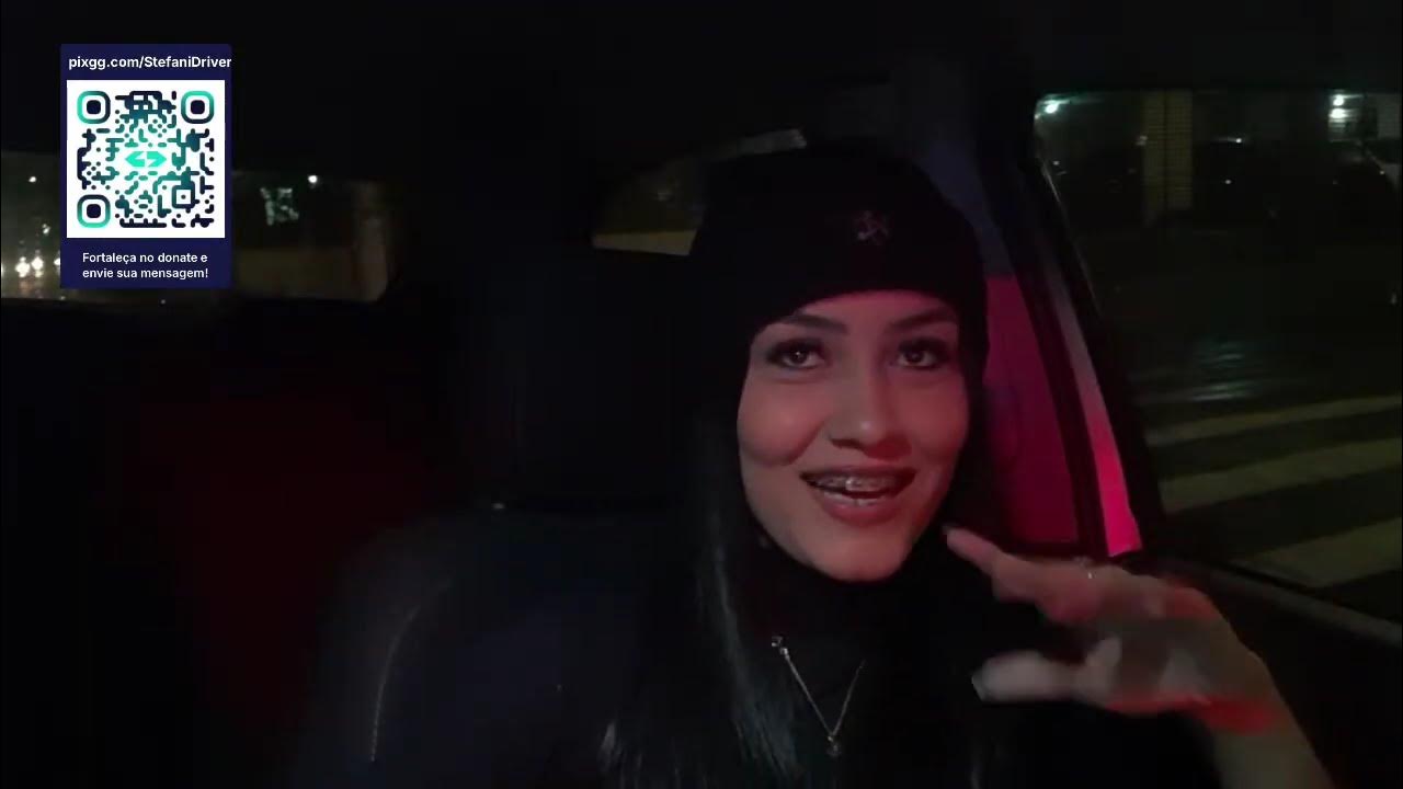 UBER AO VIVO NA MADRUGADA DE SÃO PAULO STEFANI DRIVER - YouTube