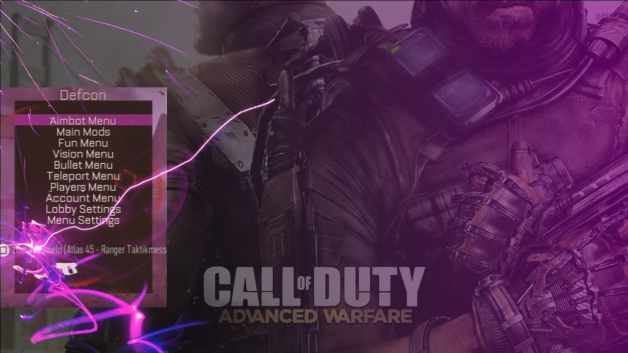 Defcon Mod Menu | AW 1.20 | menne - YouTube