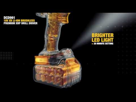 DeWalt DCD996 18v XRP 3-Speed Cordless Combi Hammer Drill - Next Gen ...