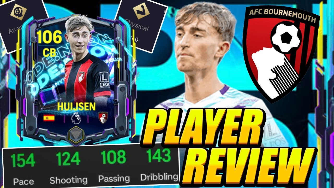 NEW BEST CB EVER! CODE NEON HUIJSEN PLAYER REVIEW! 106 HUIJSEN REVIEW ...