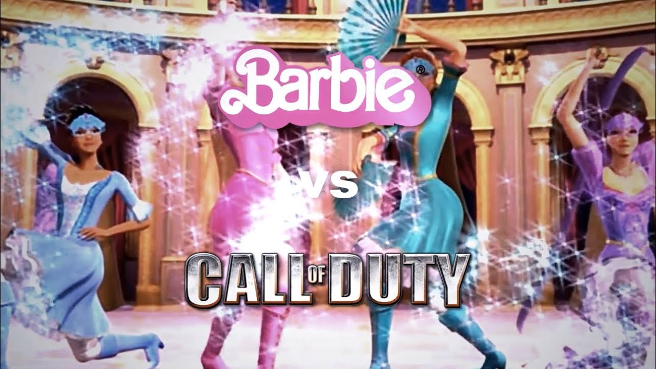 Barbie VS Call of Duty - YouTube