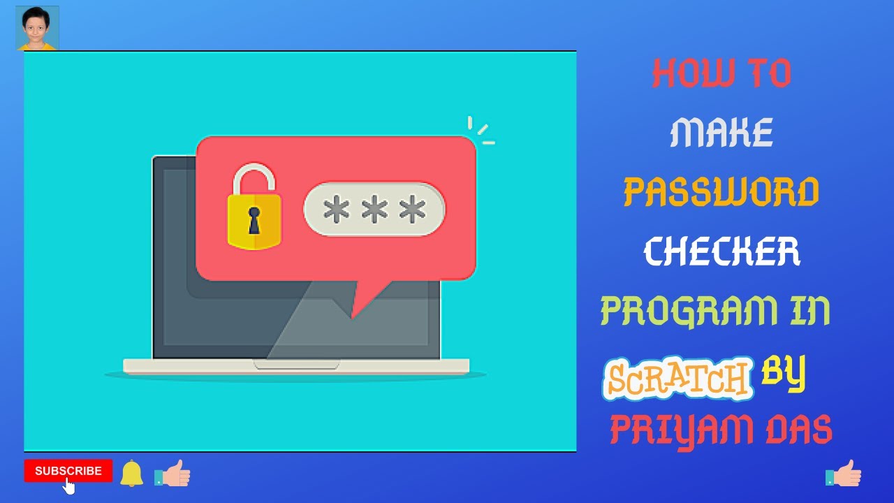 #Scratch3 How To Make A Password Checker In Scratch 3 || Scratch ...