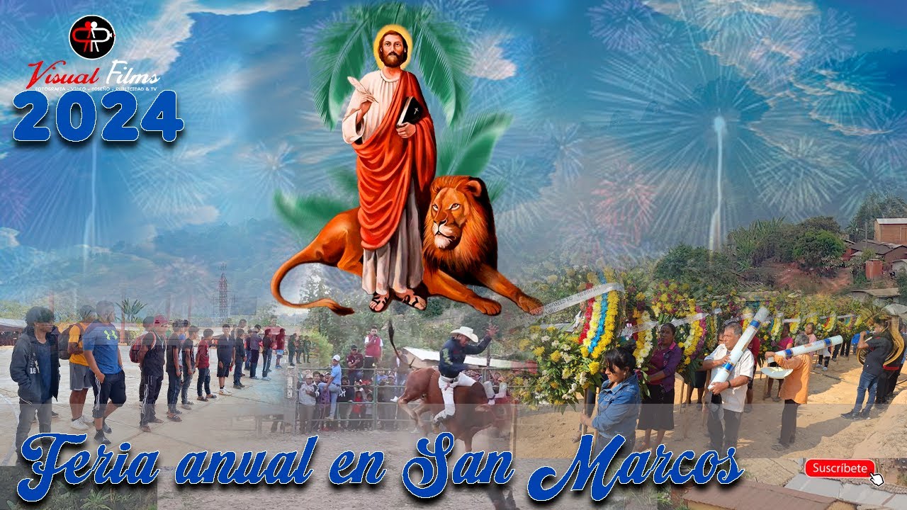 1|4 Feria anual en San Marcos 2024 - YouTube