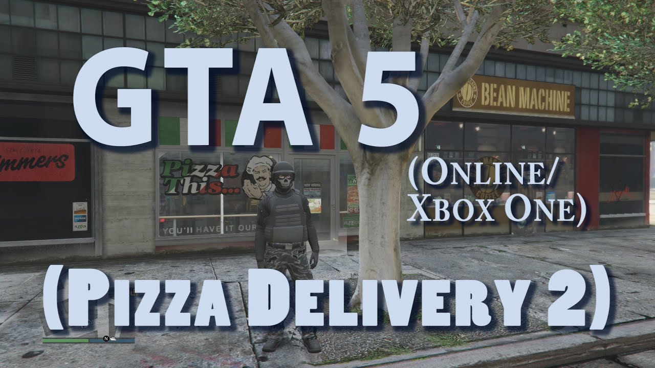GTA 5 (Online Xbox One) Pizza Delivery 2 - YouTube