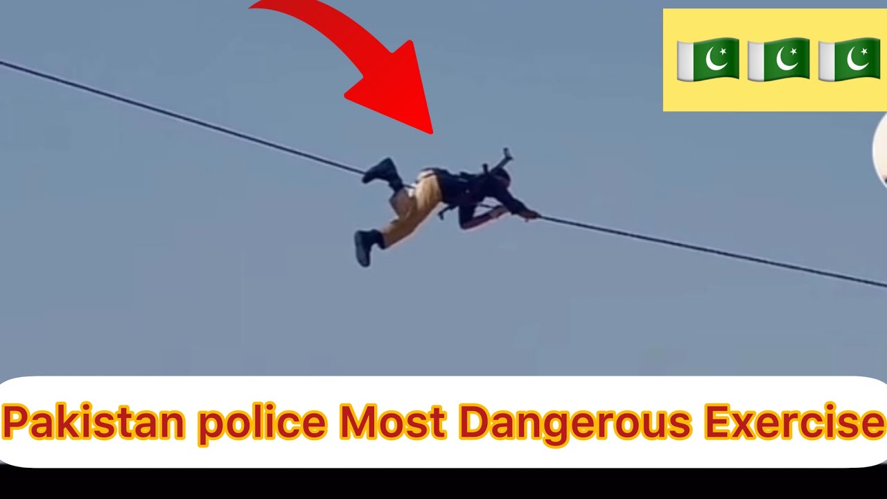 Pakistan police Most dangerous exercise /Kpk police🇵🇰#kpkpolice # ...