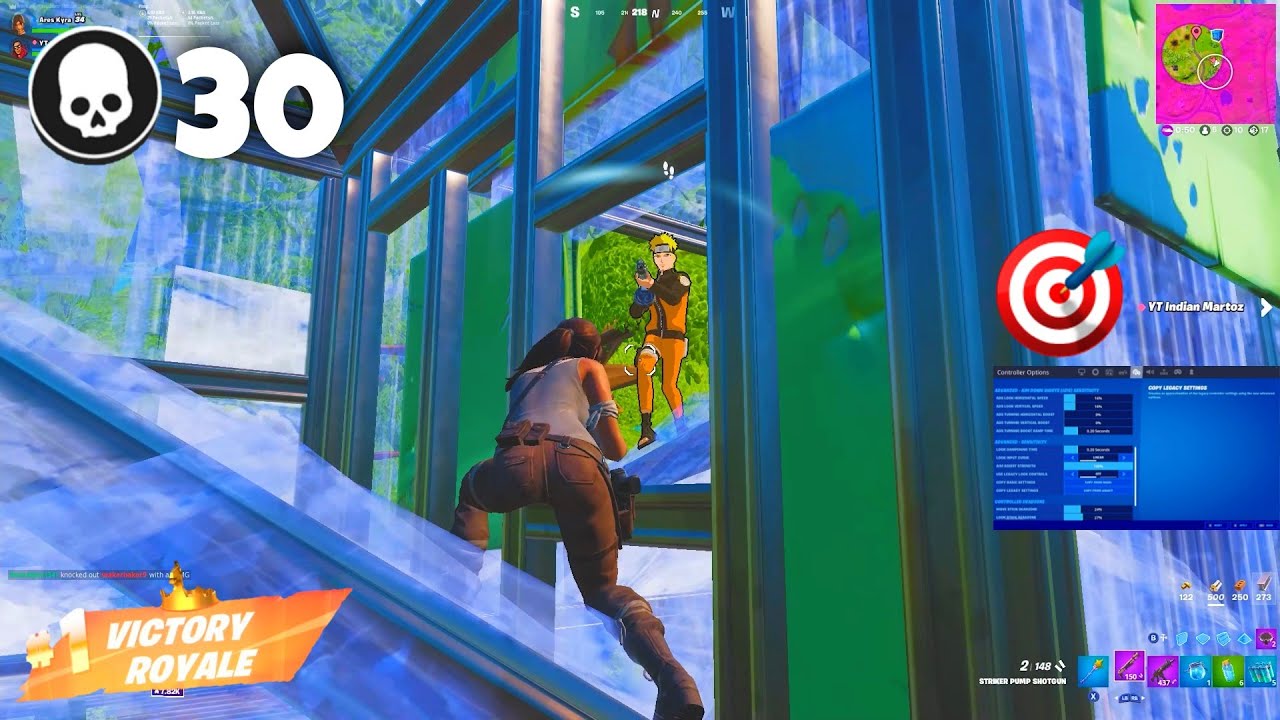 *NEW* Chapter 3 Season 2 Arena Gameplay + Fortnite Settings/Sensitivity ...