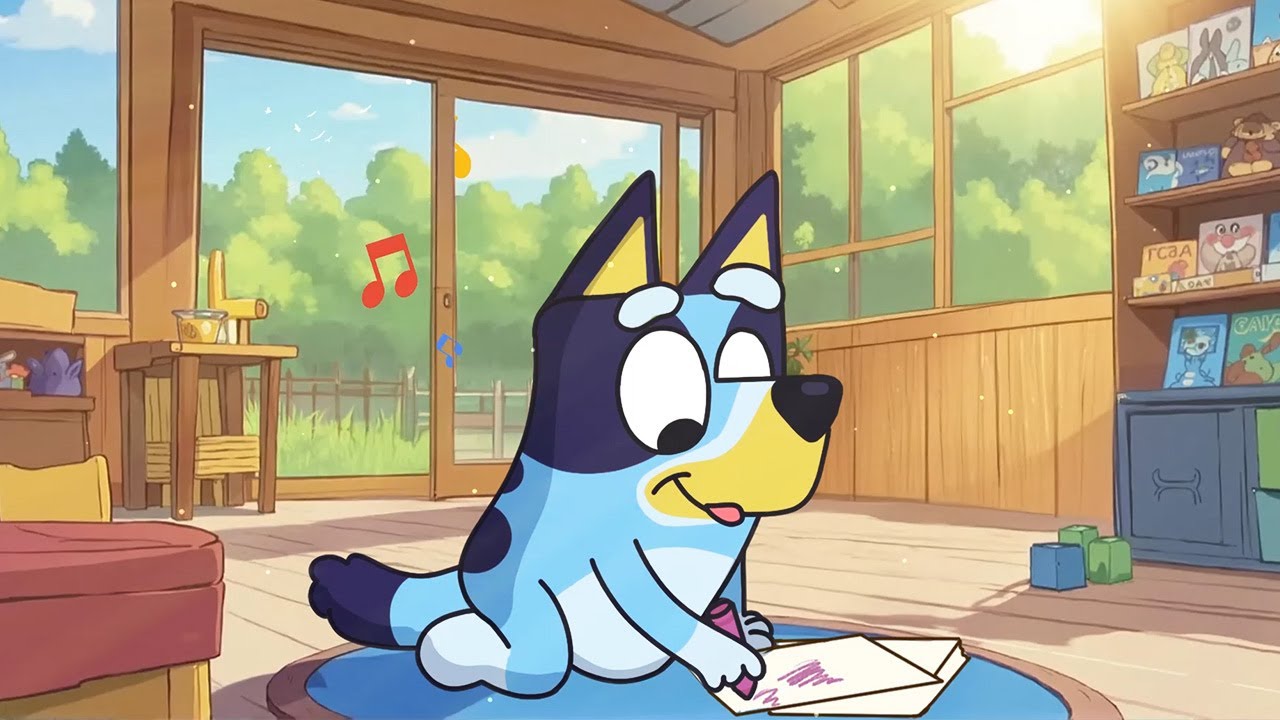 Bluey’s Peaceful Creativity 🎨 Lofi Music for Relaxing & Creating | lofi ...