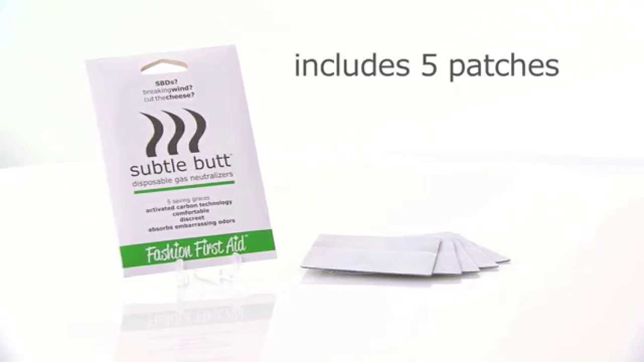 How to wear fart pads with Subtle Butt by Fashion First Aid - YouTube
