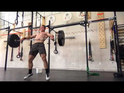Bar MU / Squat Snatch Descending Ladder