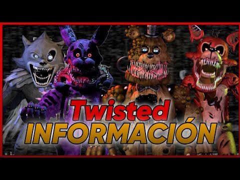 Información de los Twisted animatronics // Rock_Fred⚡ - YouTube