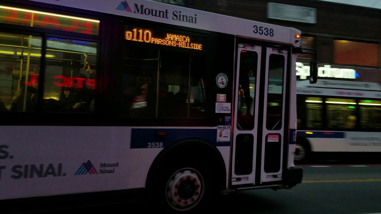 MTA: 2007 orion 7 OG #3538 on the Q110 with JFK depot sticker - YouTube