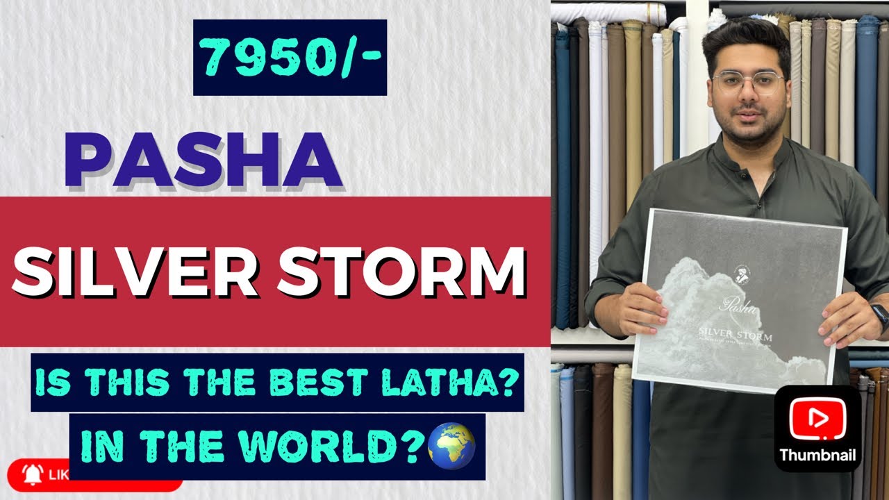 IS THIS THE BEST LATHA IN THE WORLD? PASHA SILVER STORM - YouTube