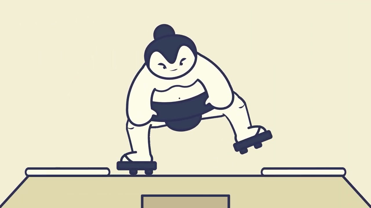 Sumo Wrestler Animation - YouTube