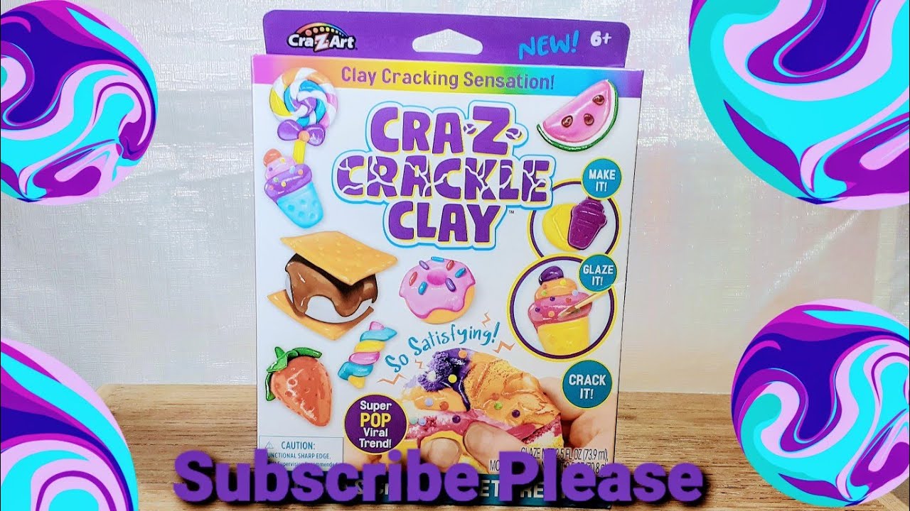 Cra-z-Art Cra-Z-Crackle Clay - YouTube