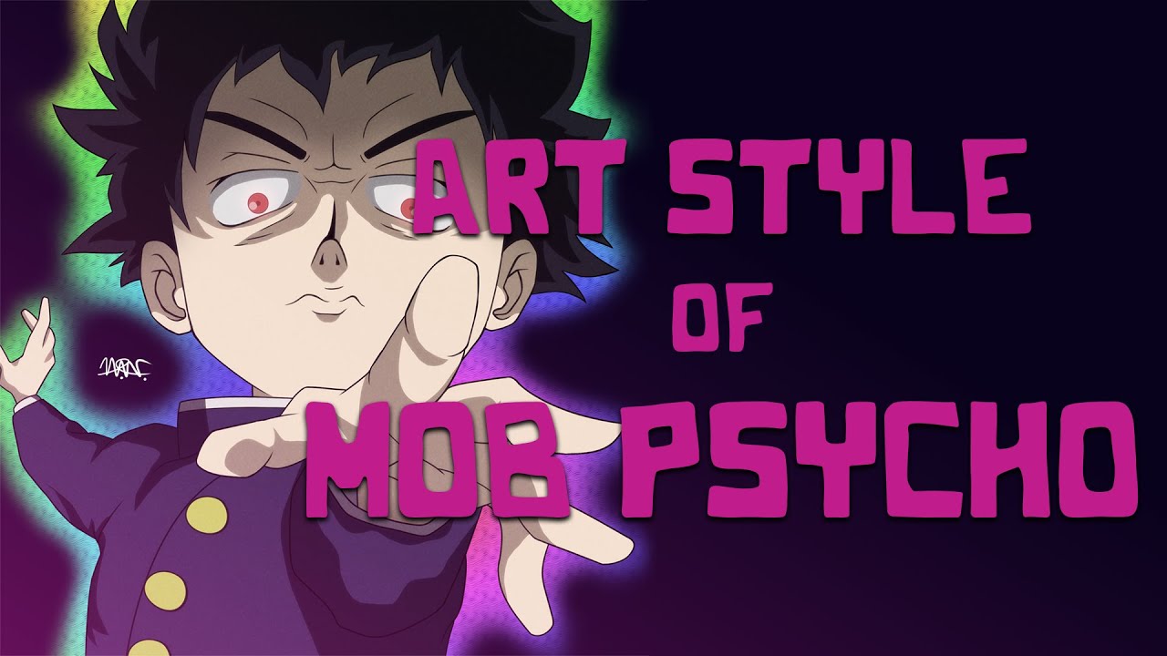 The Unique Art Style of Mob Psycho | Review - YouTube