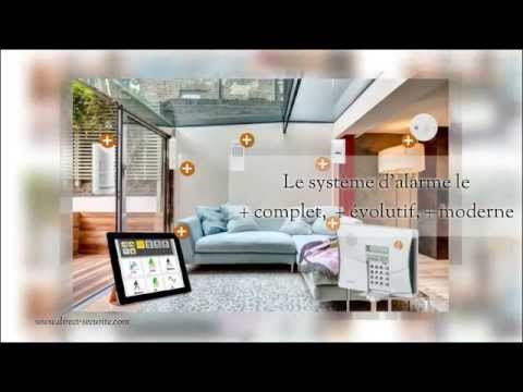 Alarme sans fil avec fonctions domotiques sans fil - YouTube