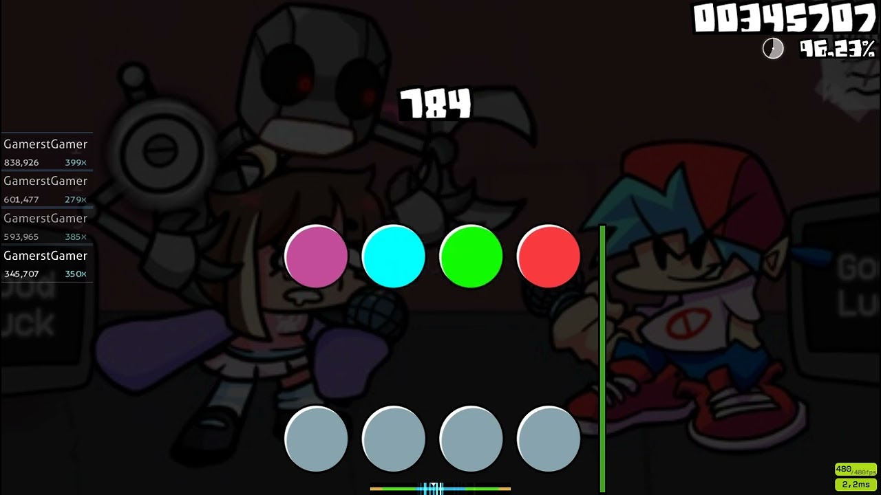 Termination - FNF - VS QT (Very Hard) [4K] | Osu! Mania 9 Miss Clear ...