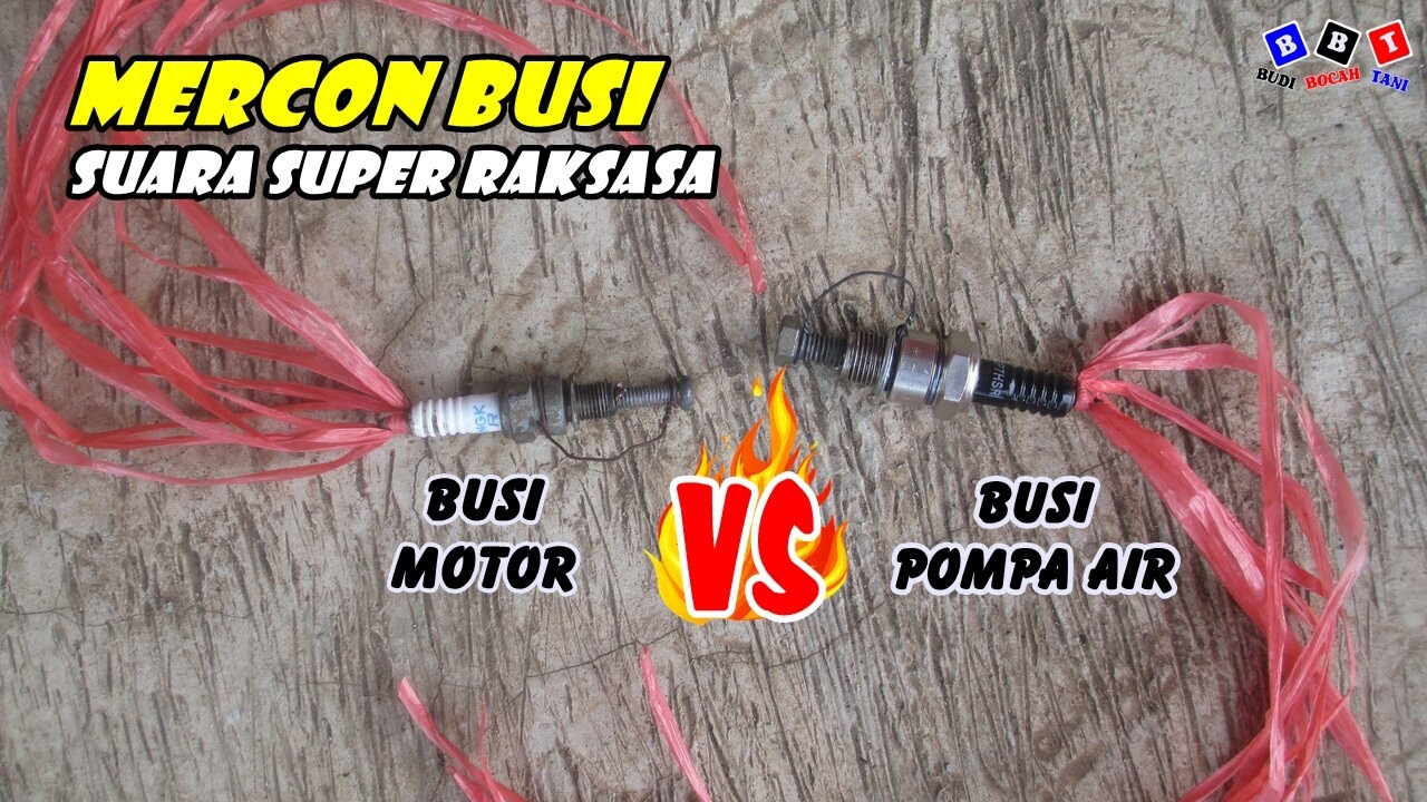 Buat Mercon Busi Suara Super Raksasa - YouTube