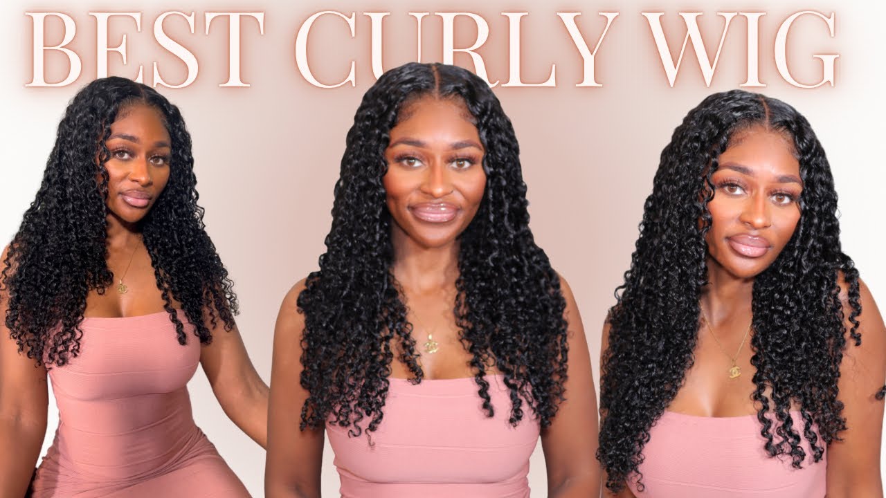 BEST Wig For Beginners! DEFINED, FRIZZ FREE Curly 5x5 HD Lace Closure ...