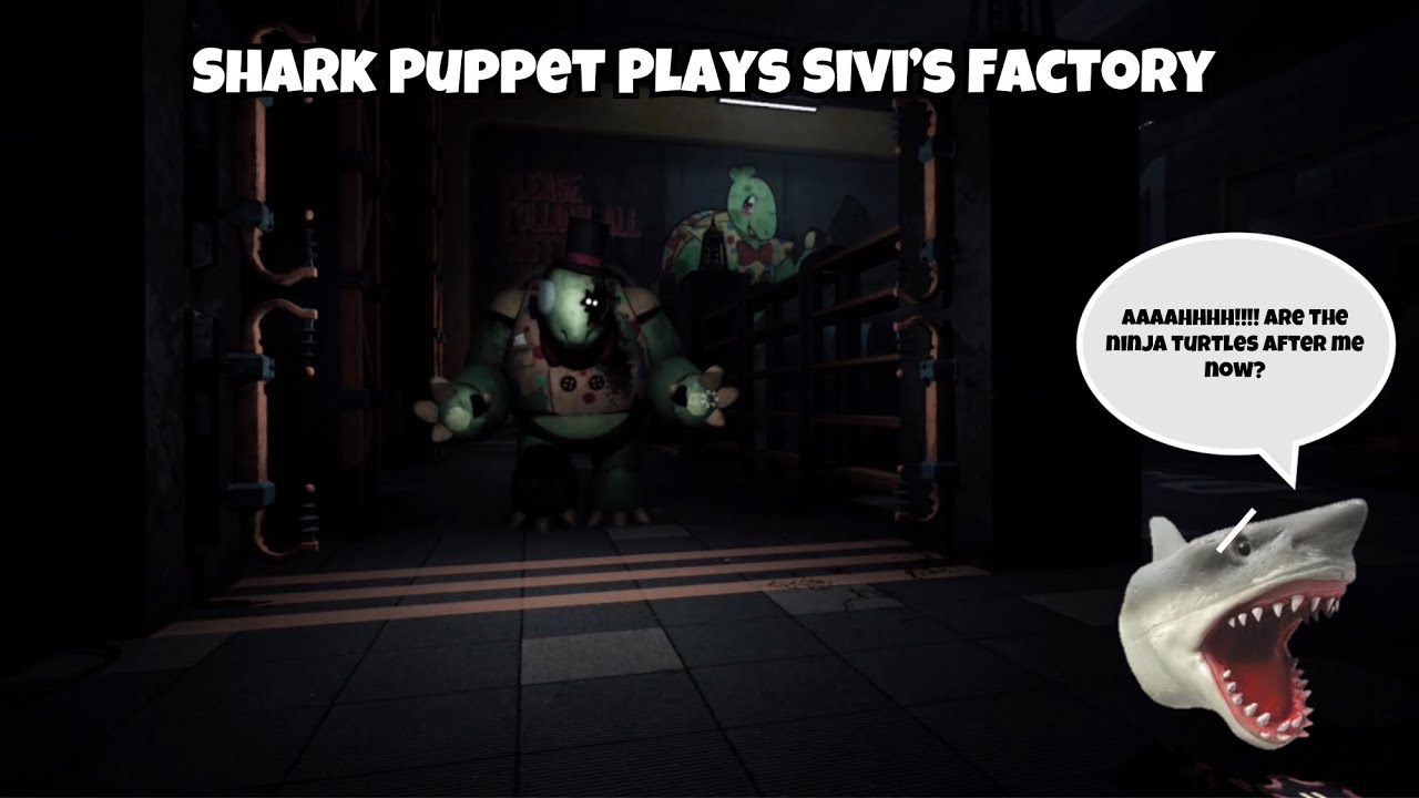 SB Movie: Shark Puppet plays Sivi’s Factory! - YouTube