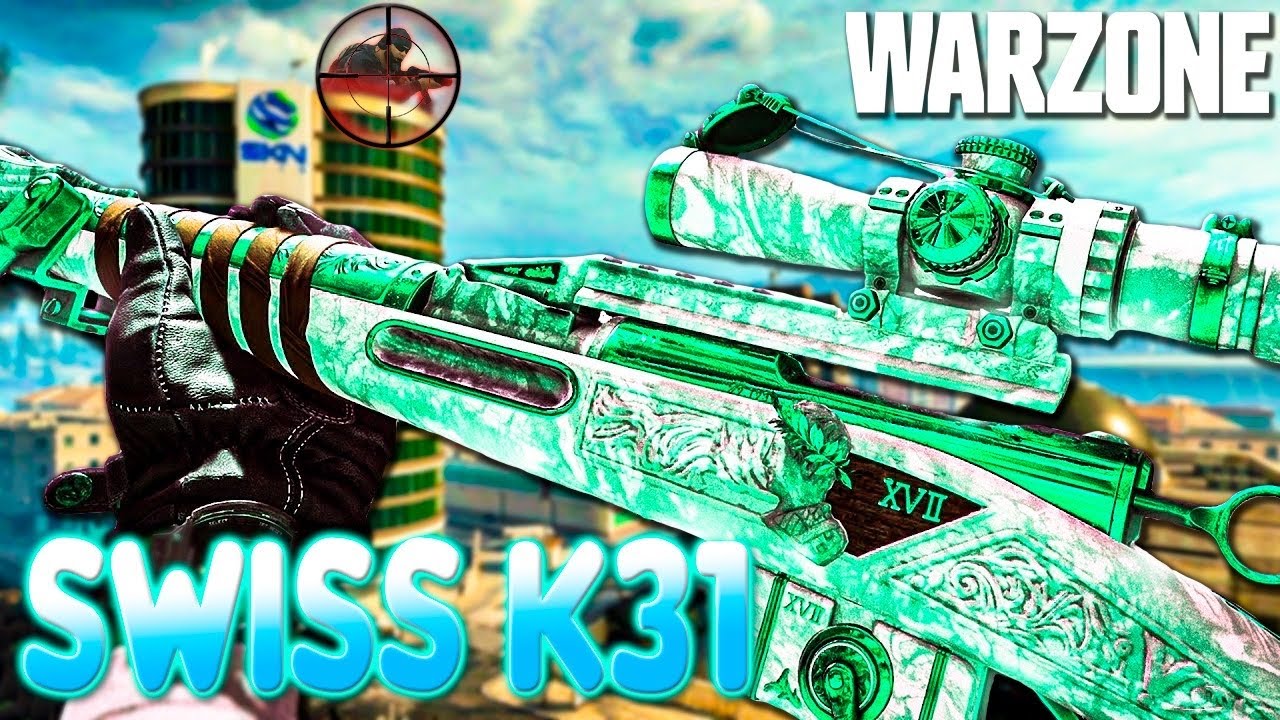 SWISS K31 Warzone mejor clase de sniper - YouTube