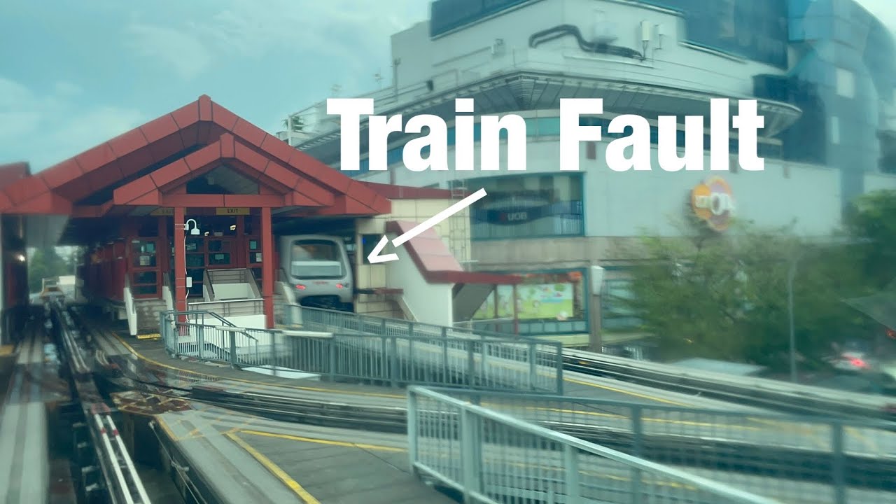 [SMRT] [After A Train Fault] Adtranz C801 111/115 Bukit Panjang » Choa ...